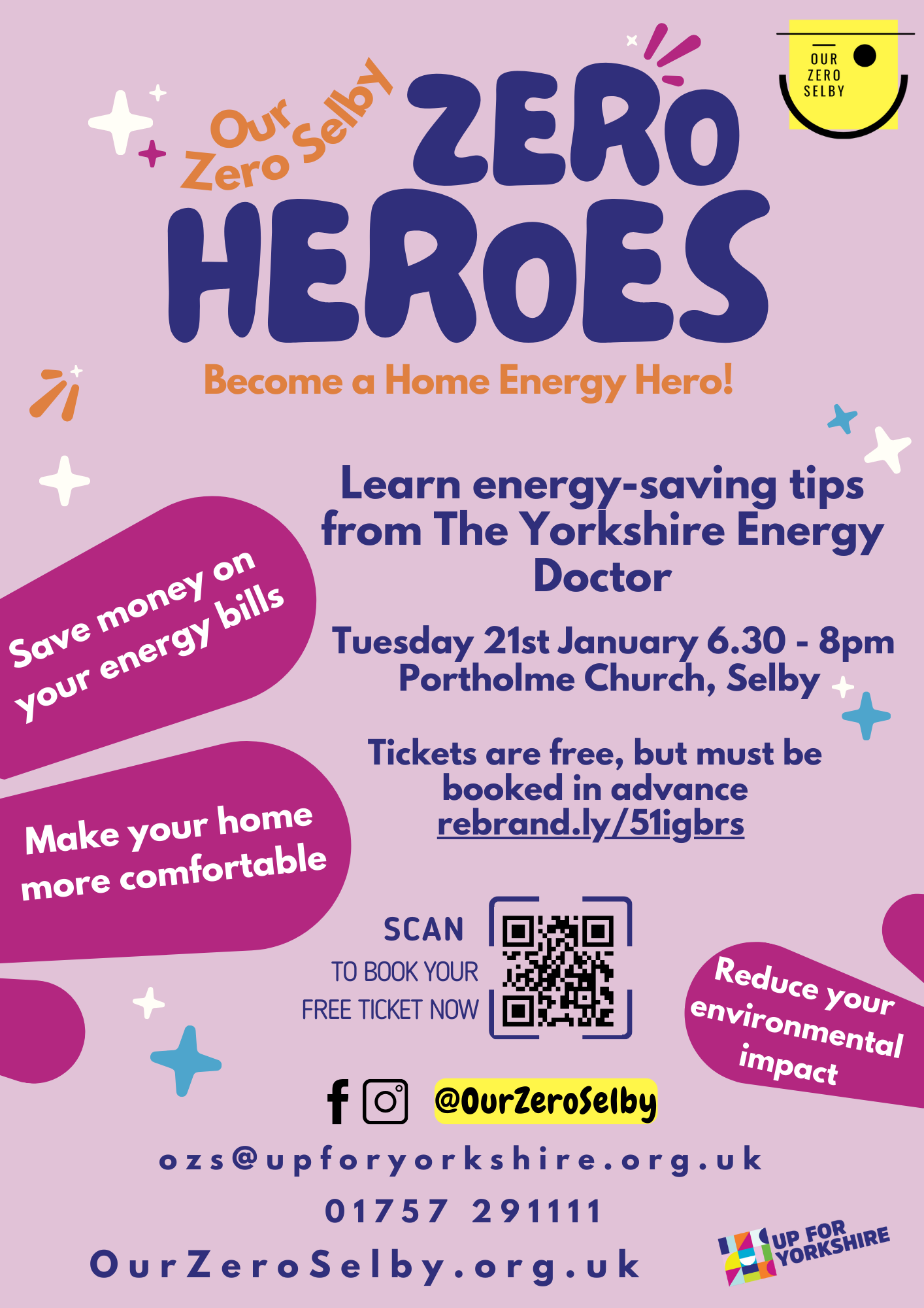 Zero Hero: Become a Home Energy Hero! - Portholme Church